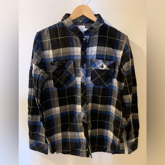 DC Apparel Division | Shirts | Dc Apparel Division Mens Plaid Flannel ...